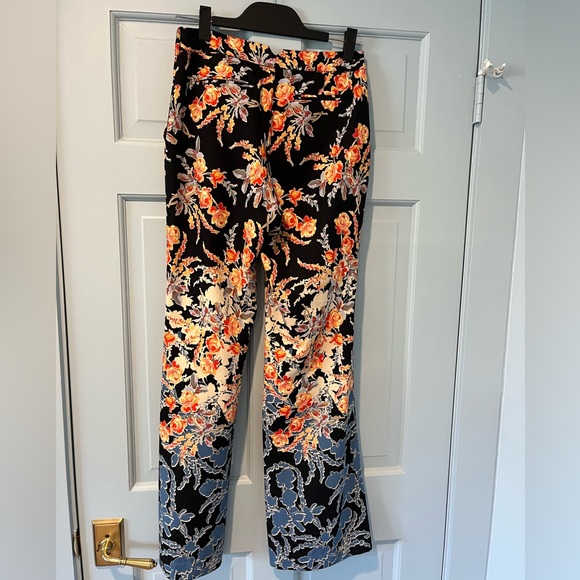 BCBG | Pants & Jumpsuits | Bcbg Floral Trousers | Poshmark